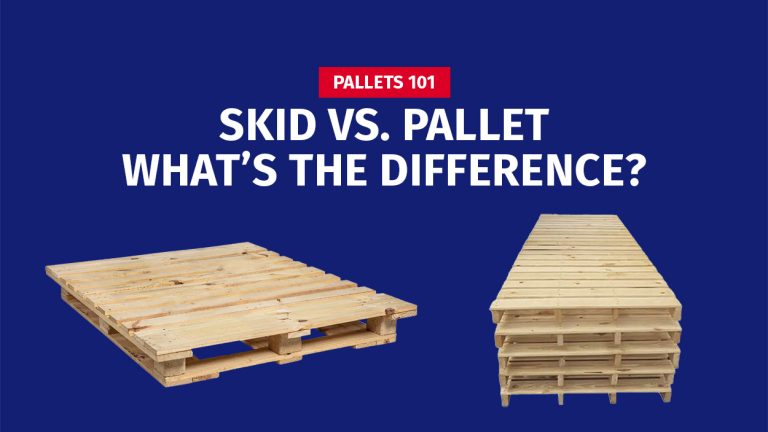 What's The Difference Between Pallets and Skids?